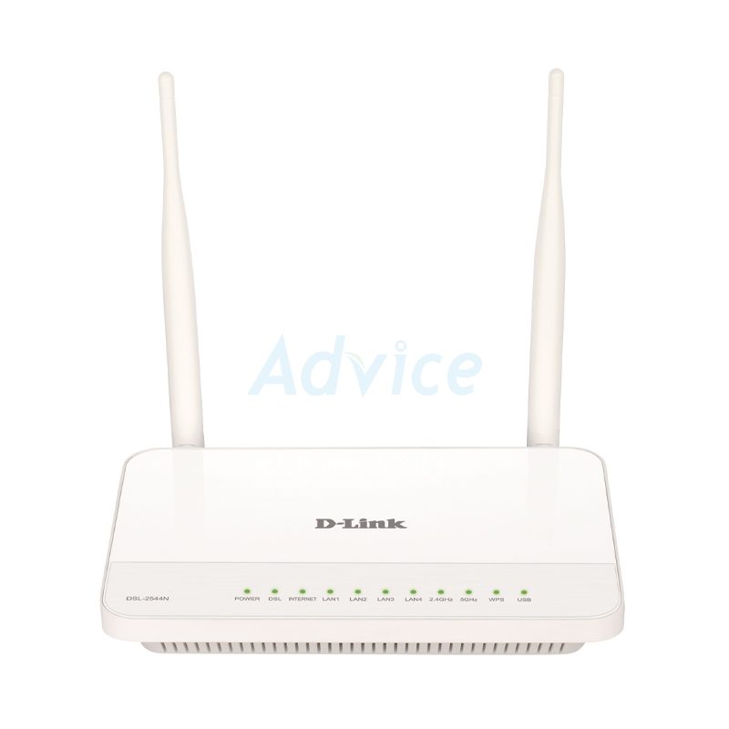 ADSL2 Modem Router D-LINK (DSL-2544N) Wireless N600 เร้าเตอร์ Router ...