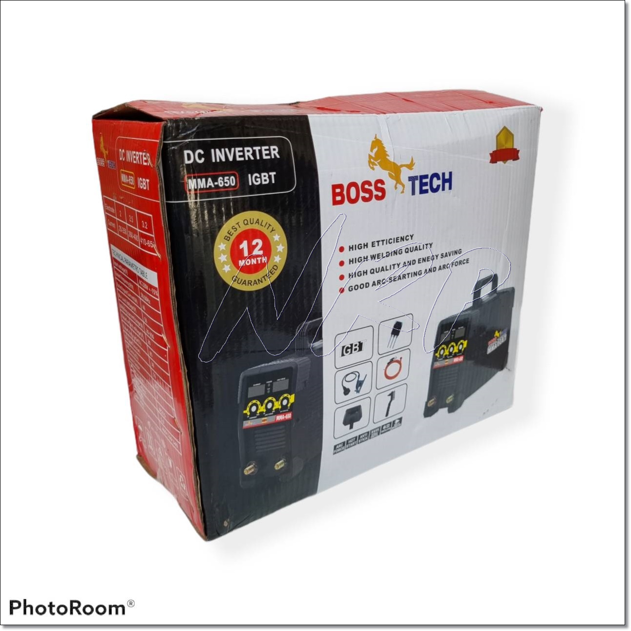 BOSS TECH ตู้เชื่อม Inverter ตู้เชื่อมไฟฟ้า เครื่องเชื่อม IGBT MMA-650 ...