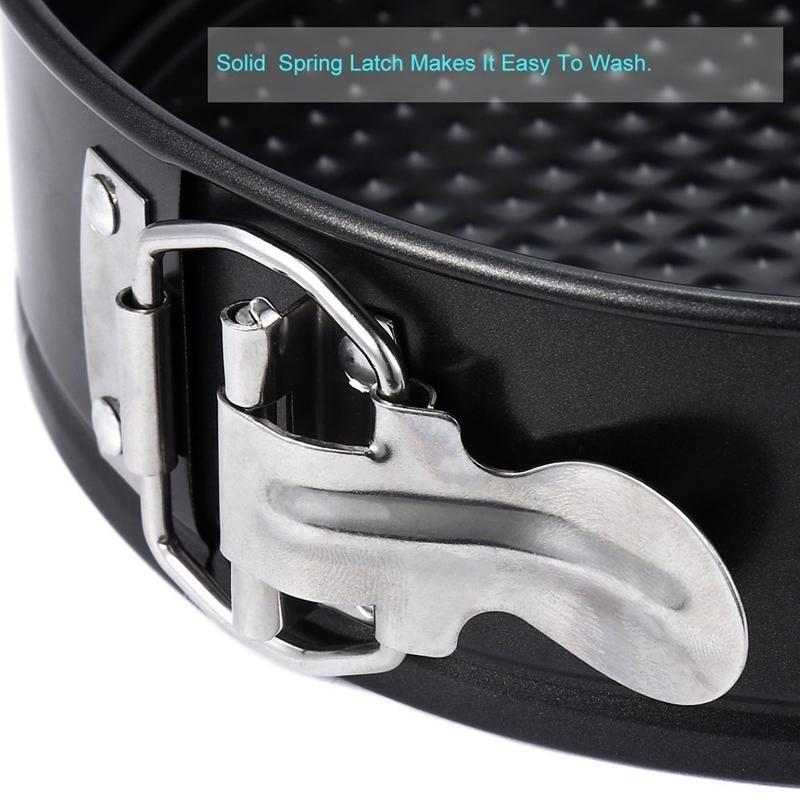 9 Inch Non-stick Springform Pan Cheesecake Pan,Interlocking Leakproof ...