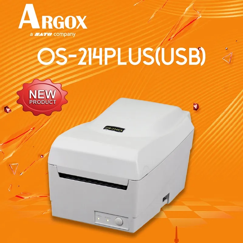 yunnangang Argox OS214 Plus Thermal Transfer Desktop Barcode Printer ...