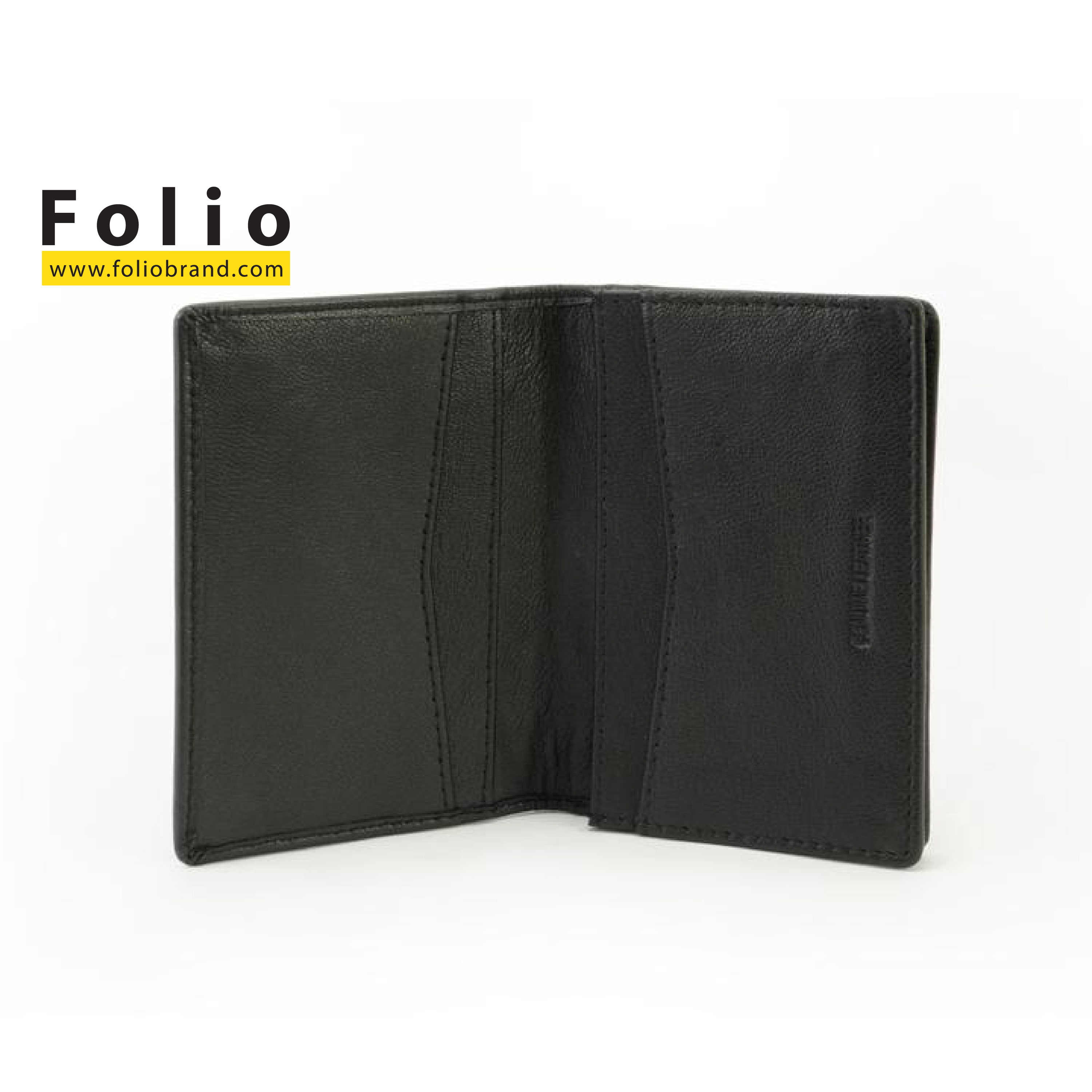 FOLIO Myra ID Card Holder (Dark Brown-Caramel) ที่ใส่บัตรพร้อมสายคล้อง ...