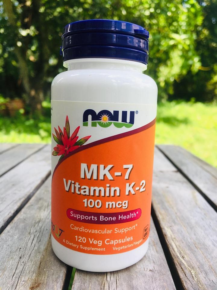 ราคา MenaQ7® MK-7, Vitamin K-2, 100 mcg 120 Veg Capsules (Now Foods ...