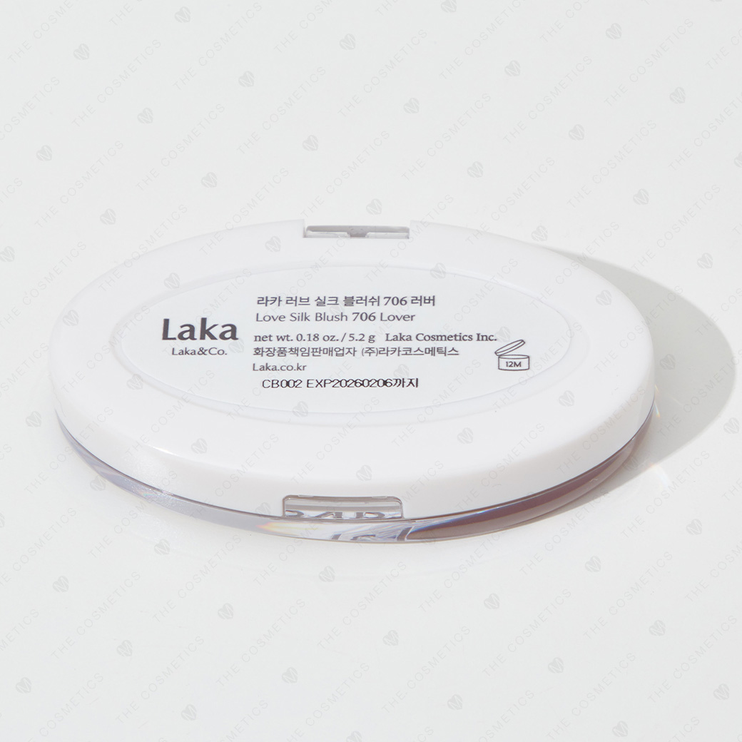 Laka Love Silk Blush - 706 Lover บลัชออนแบบฝุ่นเนื้อนุ่ม - The Cosmetics - ThaiPick