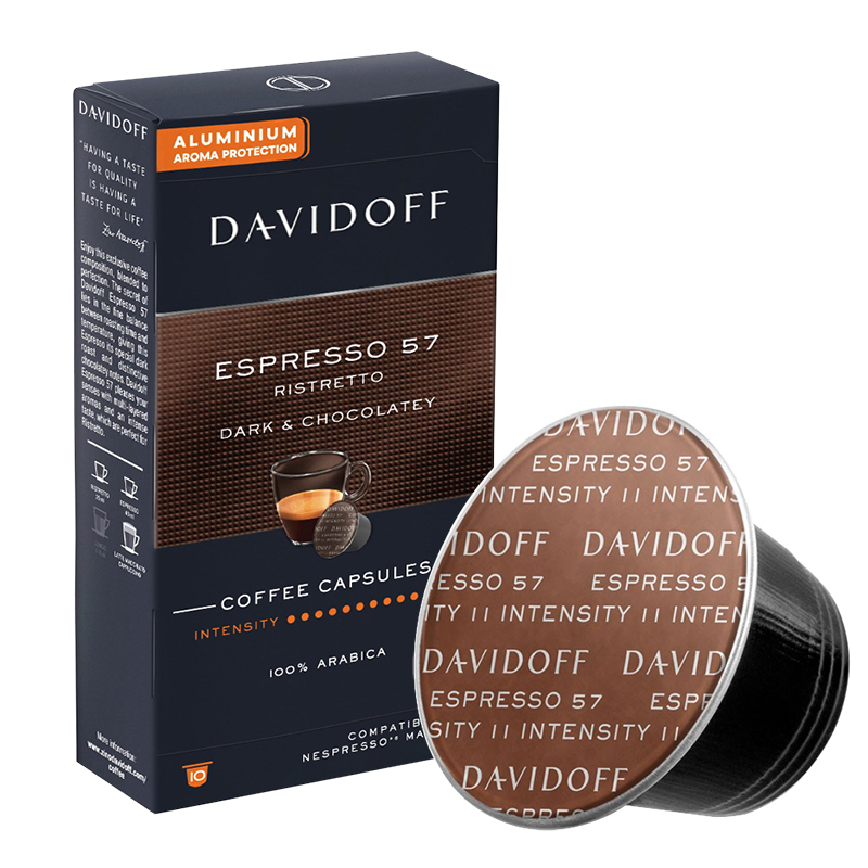 DAVIDOFF Capsules แดวิดอฟฟ์ กาแฟชนิดแคปซูล 10 cap | Lazada.co.th