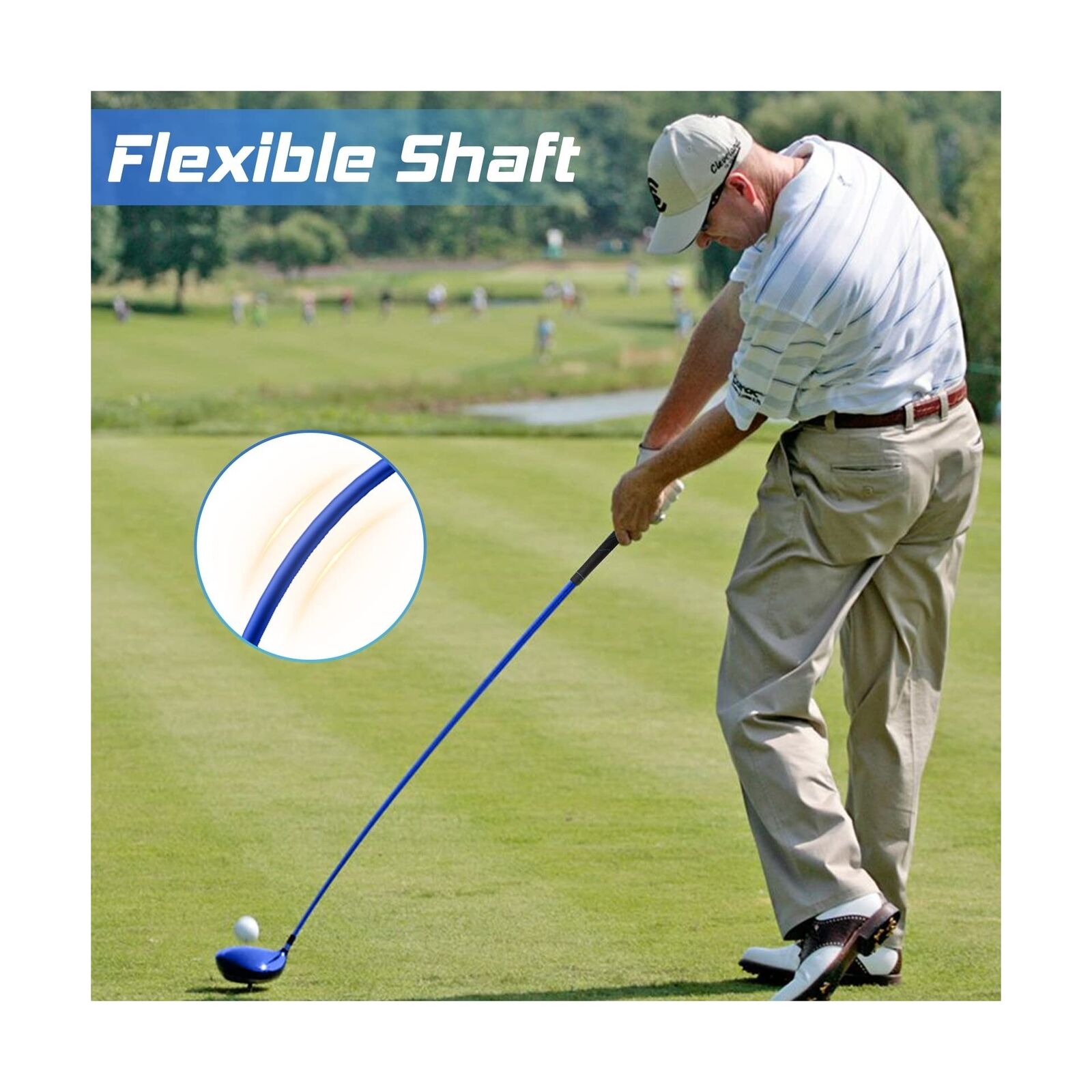 ไม้ฝึกซ้อม ไม้วอร์มอัพไดรเวอร์ก้านนิ่ม Kamitty 45 (DVK001) Kamitty Golf ...