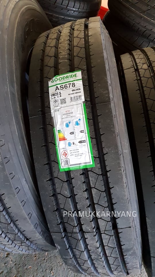 11r22.5 16PR โปรส่งฟรี ยางเรเดียลรถบรรทุก ยาง11r ยี่ห้อ Goodride รุ่น ...