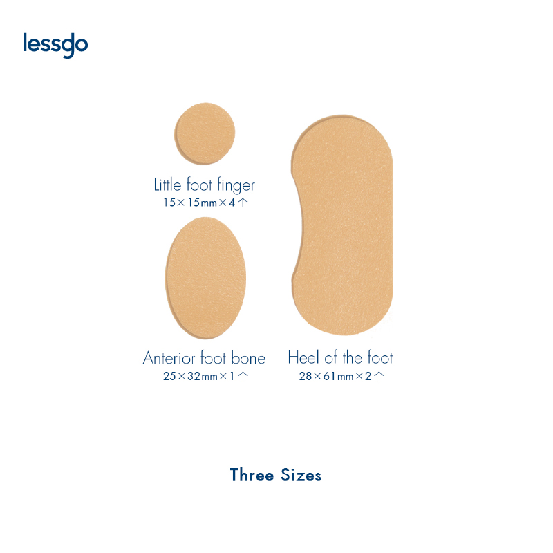 Free shipping voucher lessgo invisible blister plaster 5PCS7 Sheets ...