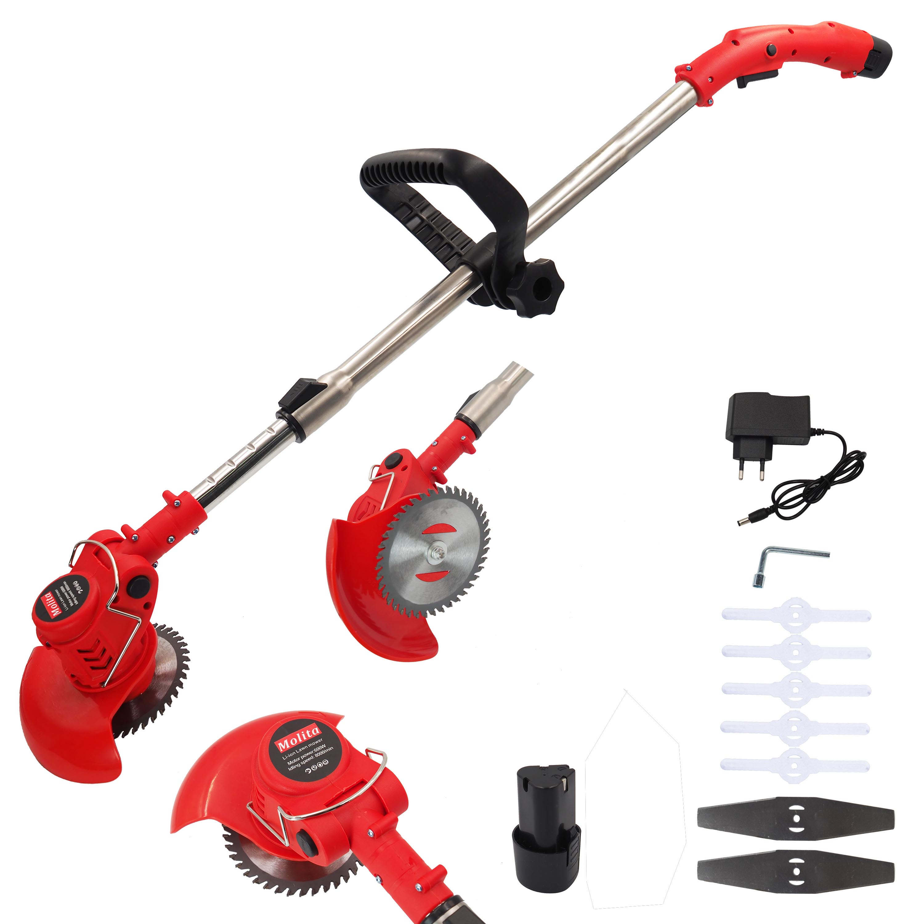 Molita เครื่องตัดหญ้า เครื่องตัดหญ้าไฟฟ้า 32V แบตเตอรี่ Li-ion อย่างดี ...