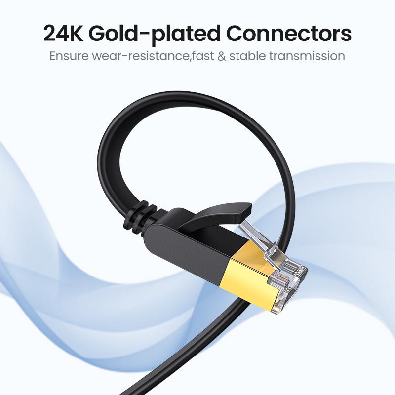 UGREEN LAN Cable CAT7 Super High Speed RJ45 FTP CAT 7 Flat Gigabit ...