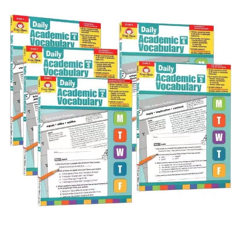Evan Moor Daily Language Review Worksheet แบบฝึกหัดพัฒนาทักษะการใช้ภาษา ...