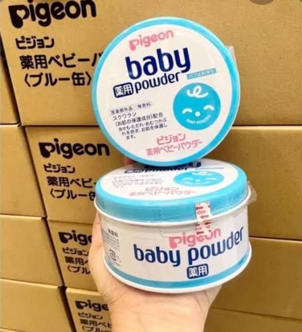 Pigeon medicated baby powder blue 150 กรัม | Lazada.co.th