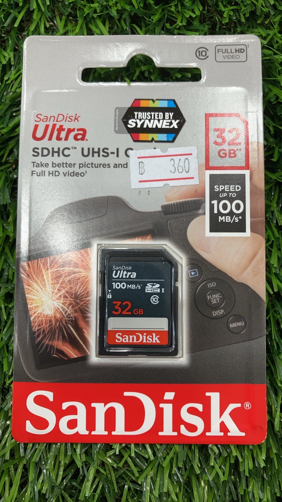 เมมโมรี่การ์ด SD Card 32GB SANDISK SDSDUNR-032G-GN3IN (100MB)สำหรับกล้องถ่ายรูป - Phangan IT ...