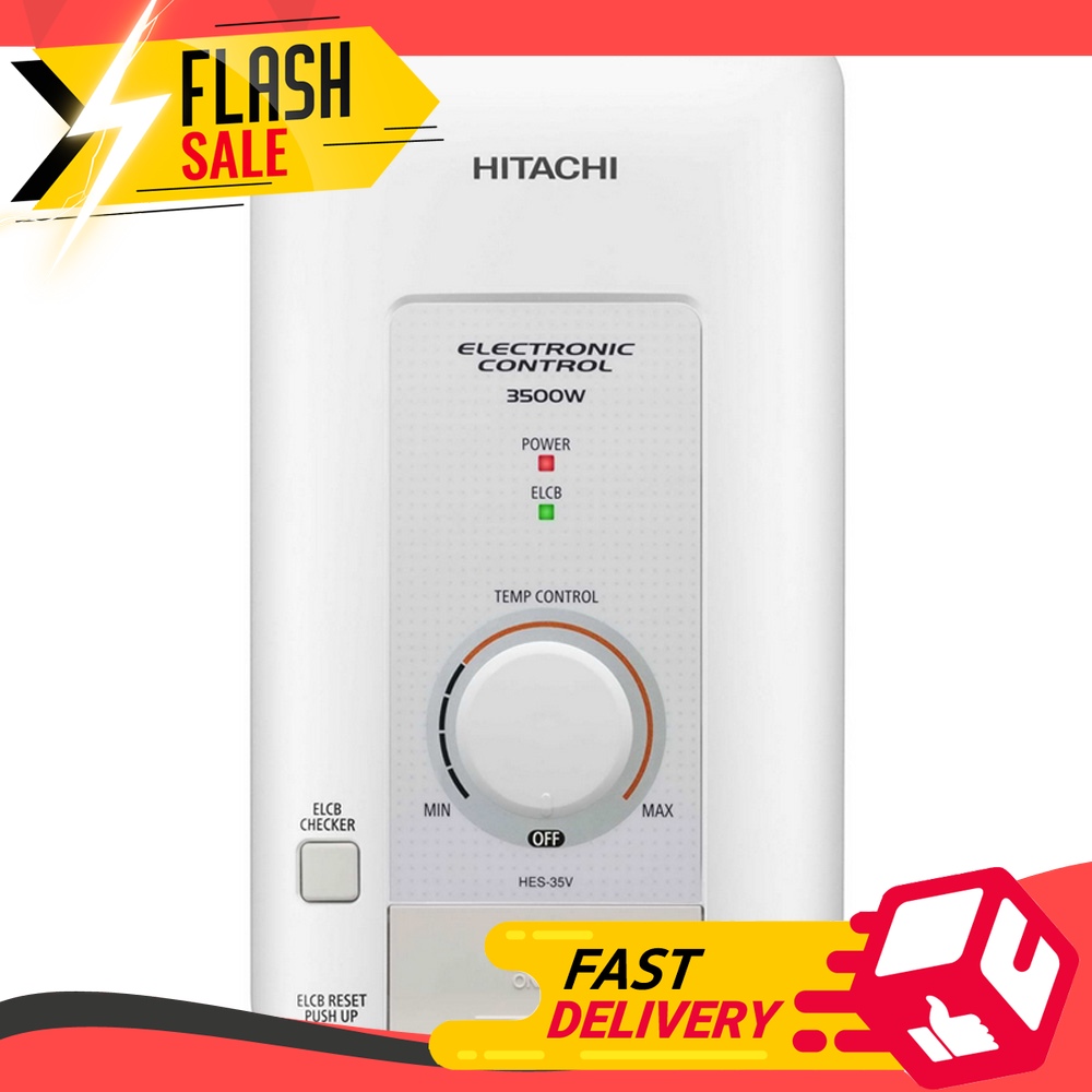 Hitachi Shower Heater Model HES-45B 4,500 Watts เครื่องทำน้ำอุ่น ยี่ห้อ ...