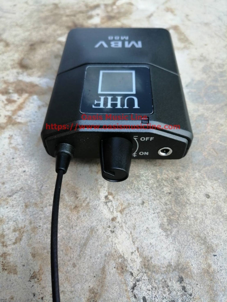 (ส่งทุกวัน) ไมค์ลอยคู่พกพา MBV M.88 แบบคล้องหู (ไมค์คาดหู 2ตัว)ไมค์คาดหัวไร้สาย MBV M-88 M88 ...