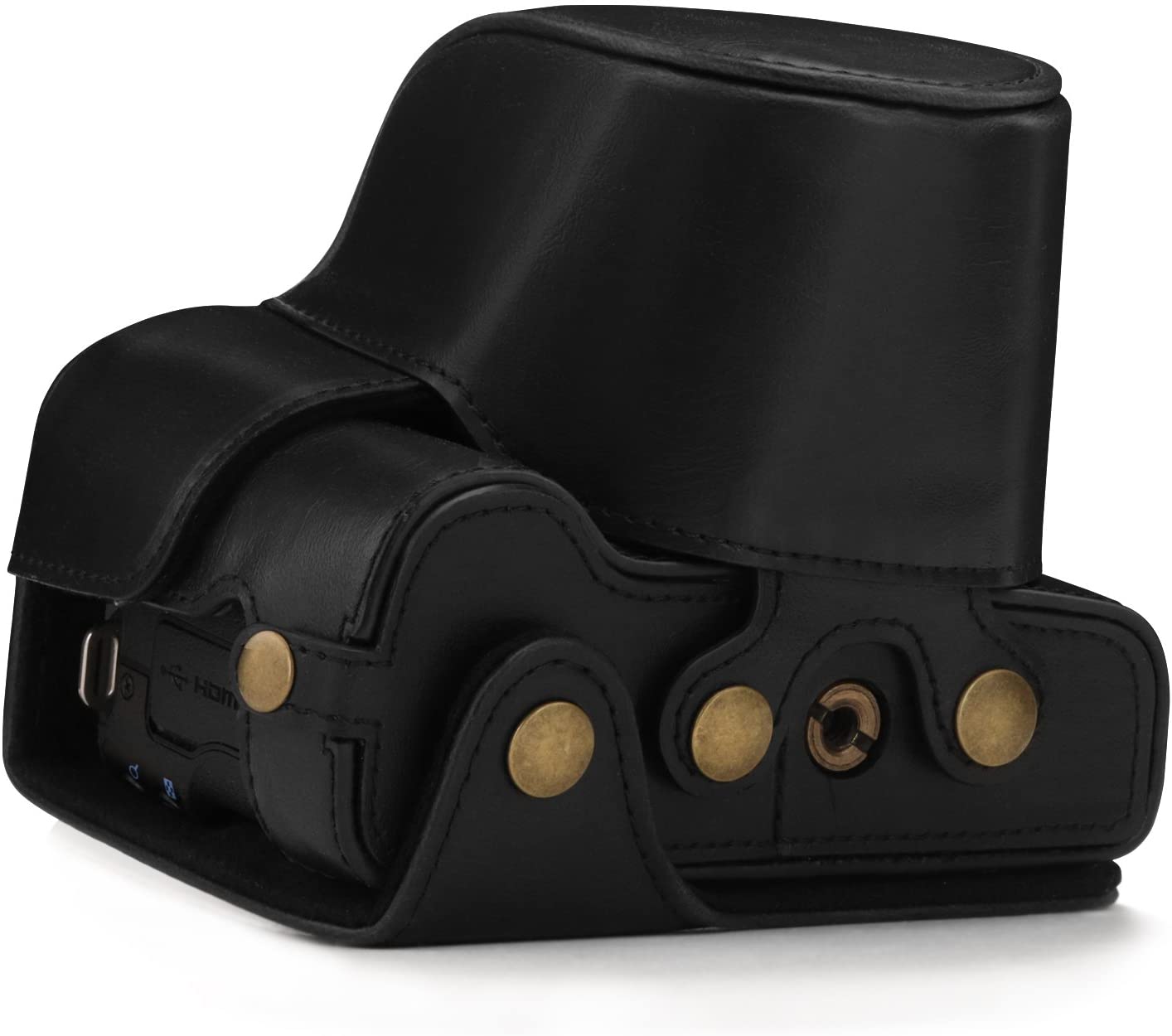 Qbag - เคสกล้อง Canon EOS M50 Mark II M50 เปิดช่องแบตได้ เคส หนัง ...