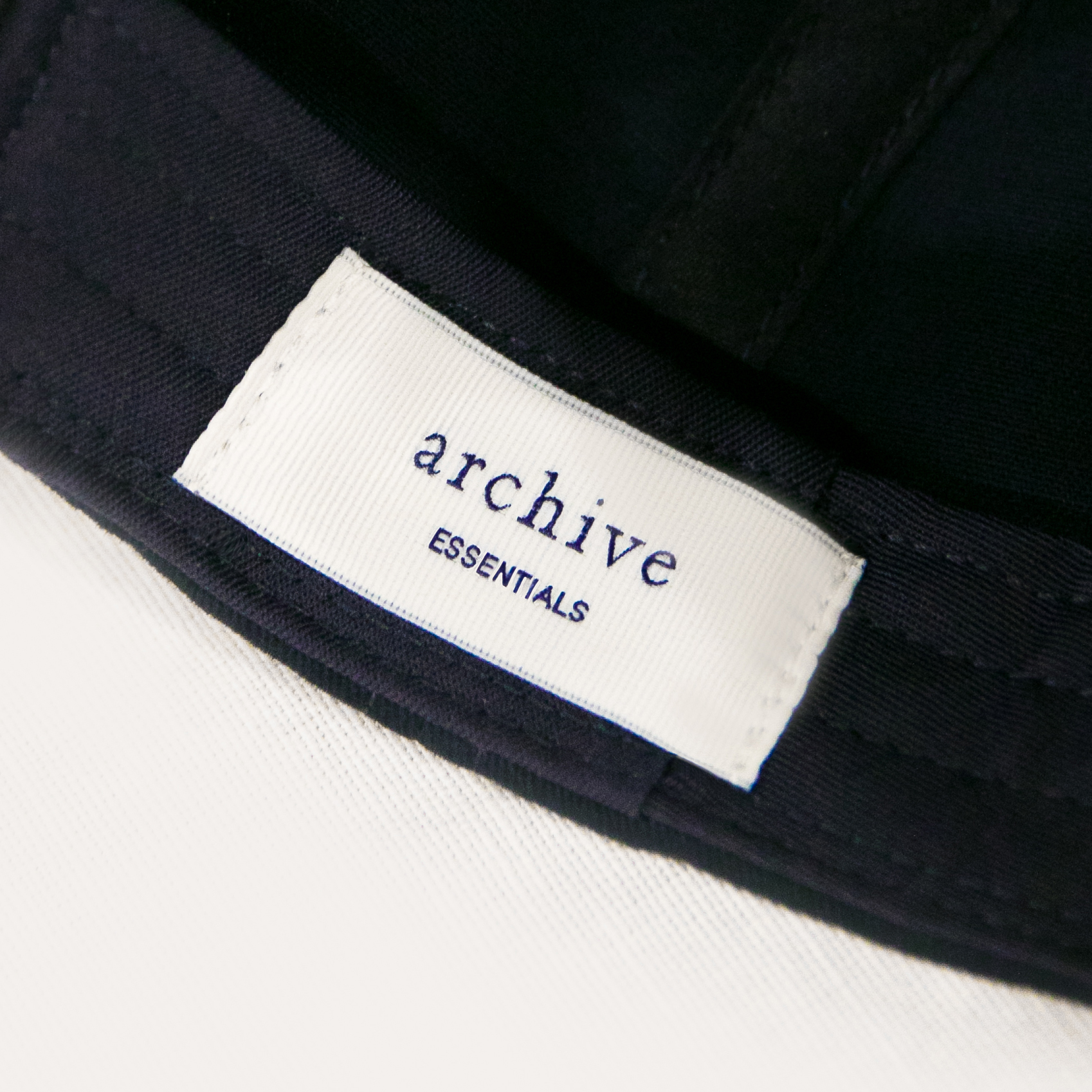 Archive Cap ACE Embroidered Logo (Navy) - archive - ThaiPick