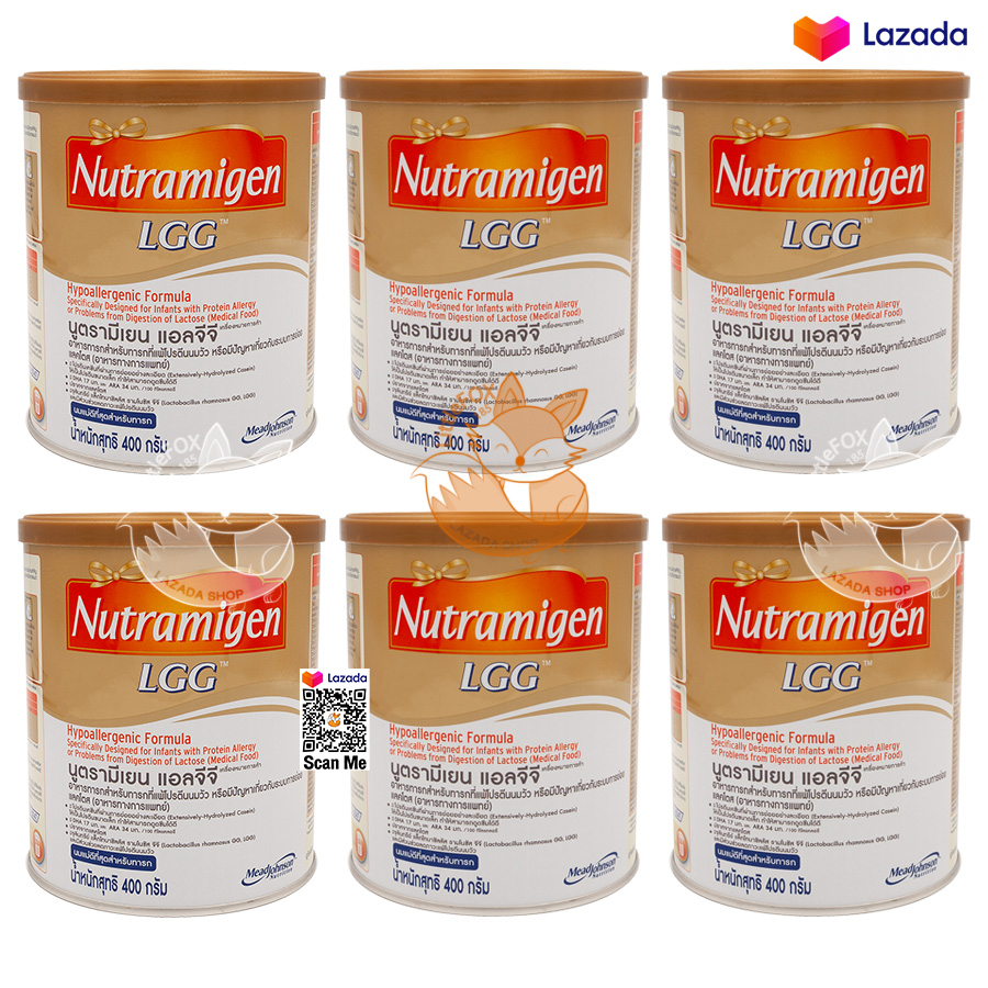 Nutramigen Lggนูตรามีเยน แอลจีจี400กรัม อาหารทารกสำกรับทารกที่แพ้โปรตีน ...