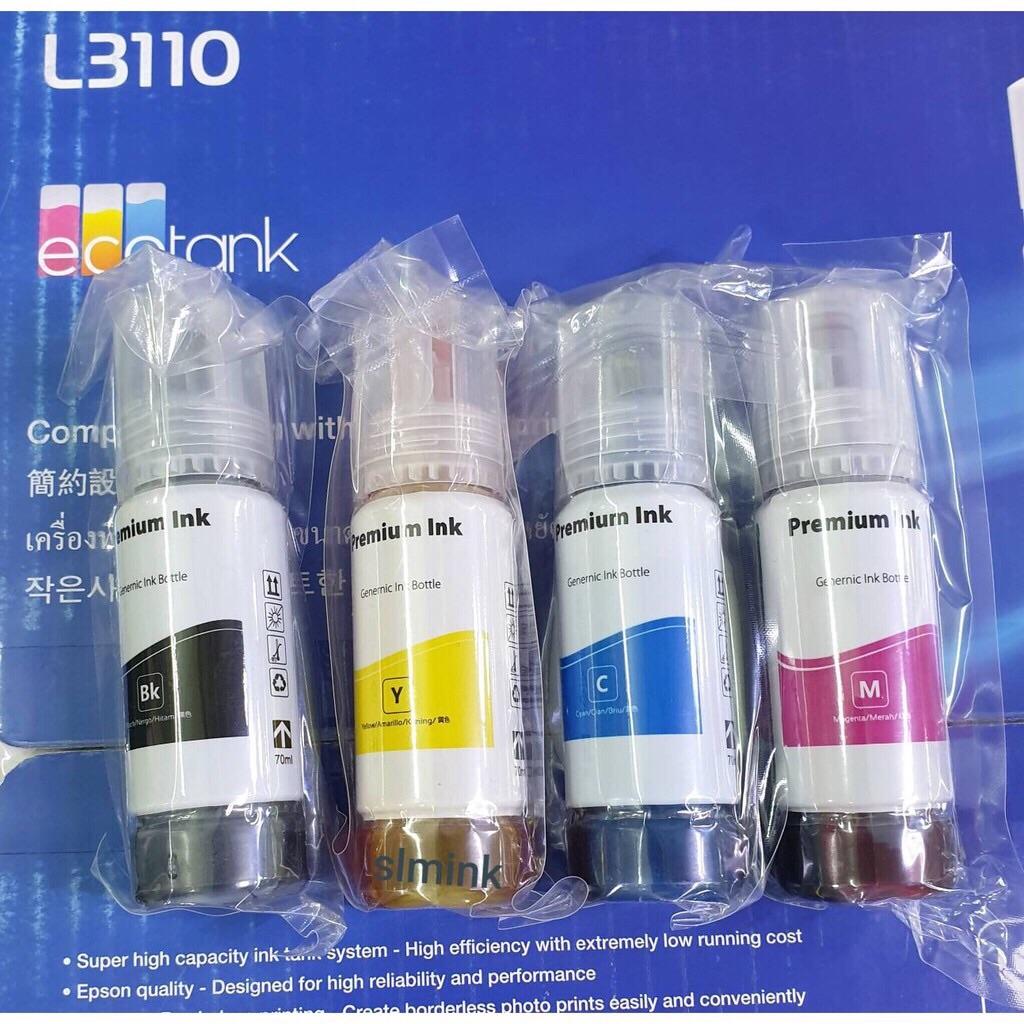 หมึกเติม EPSON 003 FOR L1110,L3100,L3101,L3110,L3150,L5190 (Premium ink ...