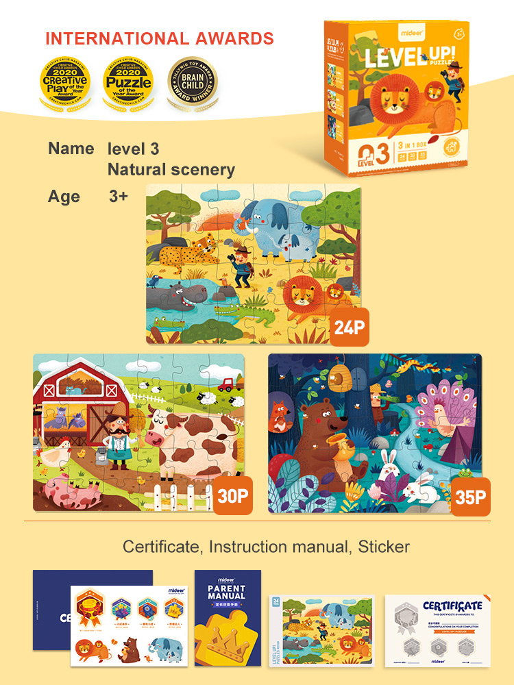 Advanced puzzles level 3 - Mideer - ThaiPick