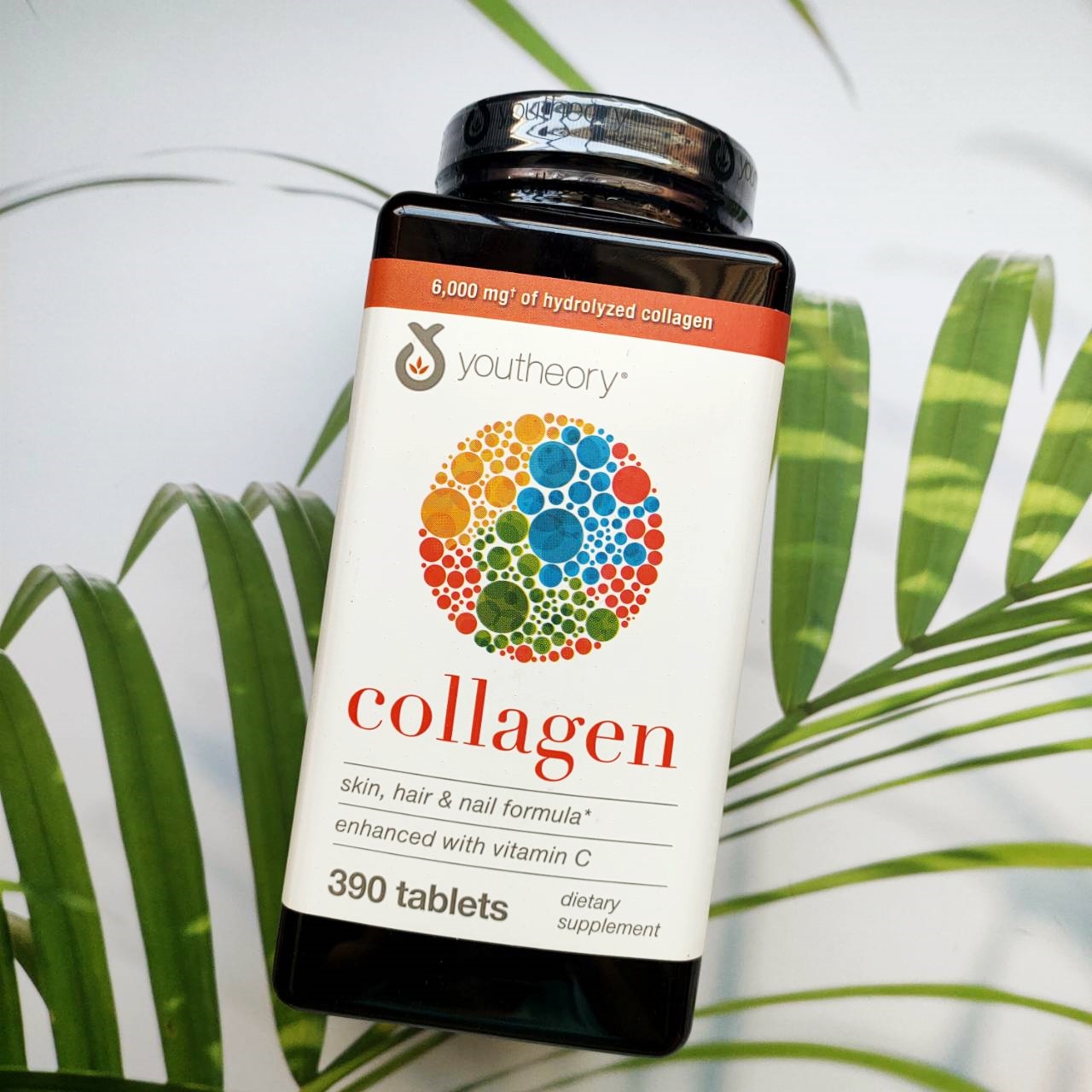 Youtheory® Collagen Advanced Formula 390 Tablets คอลลาเจน Type 1,2&3 ...