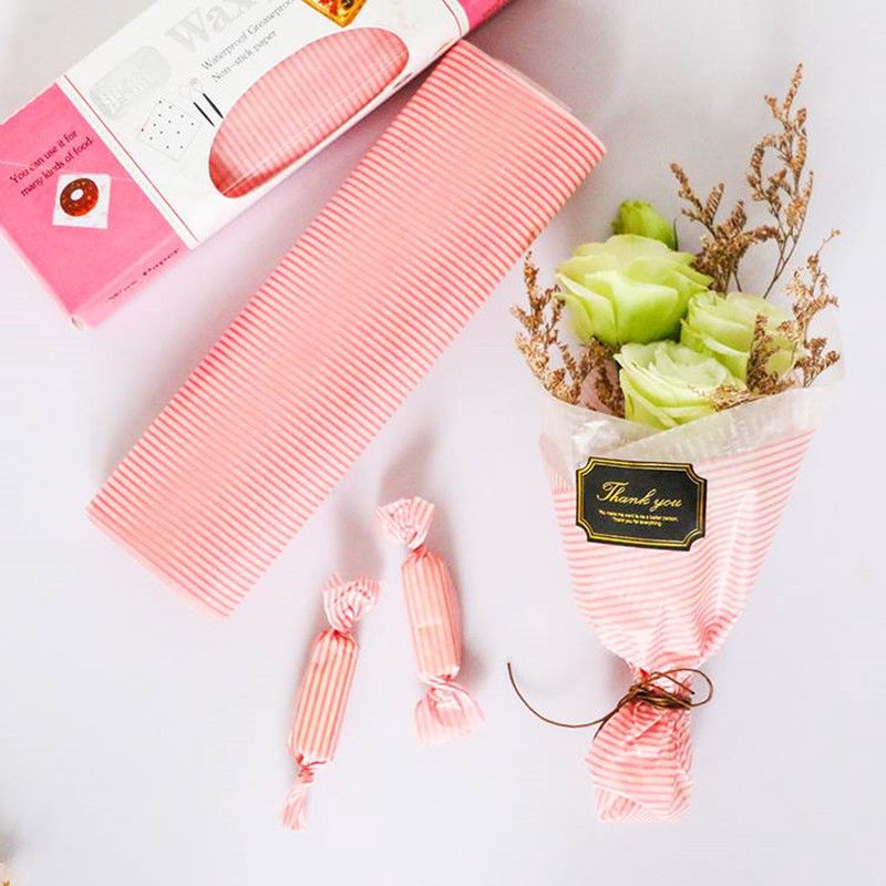 New Type Wax Paper Food Wrapping Paper Fast Food Pad Paper Oil-proof ...