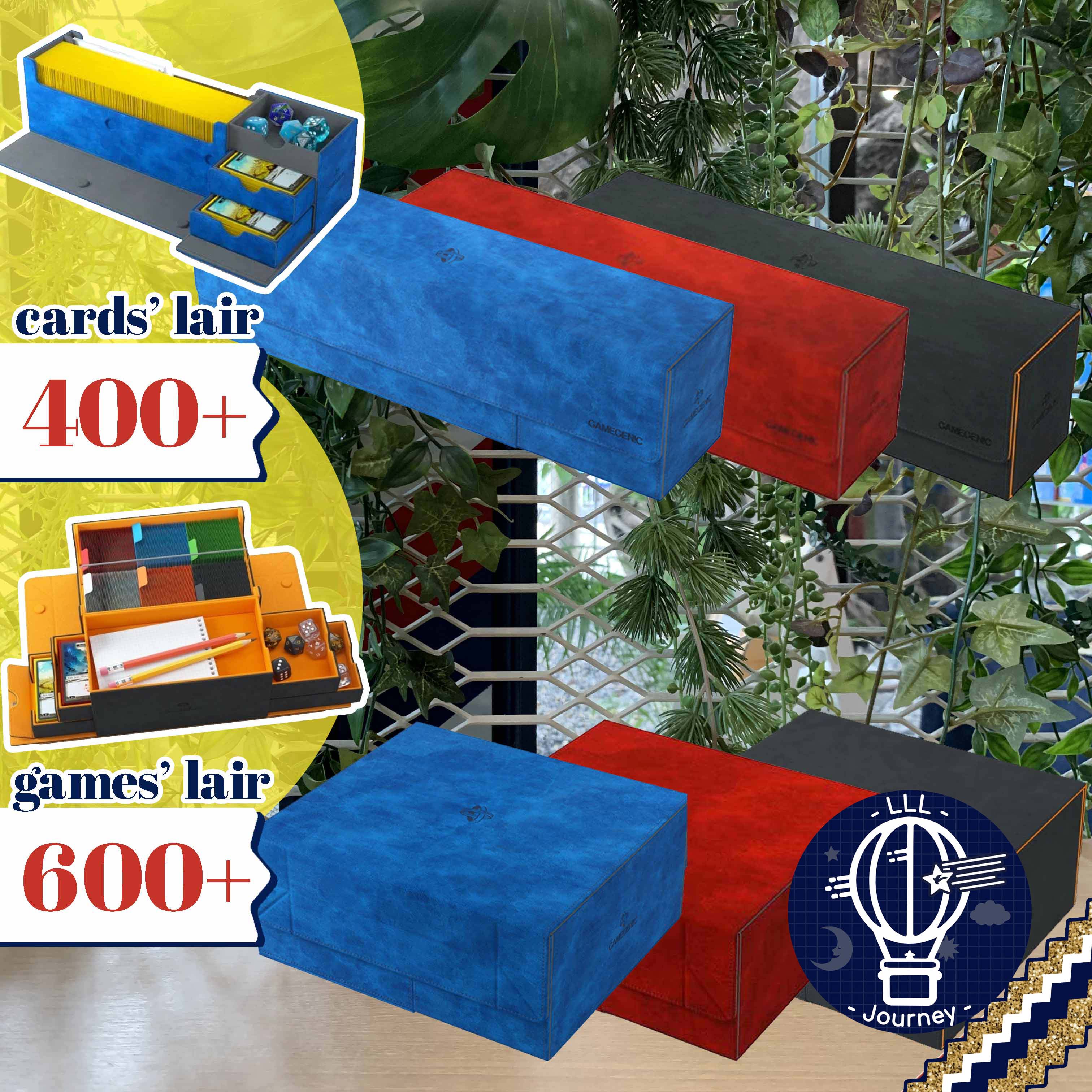 GAMEGENIC CARDS' LAIR 400+ / GAMES' LAIR 600+ Convertible กล่องใส่การ์ด ...
