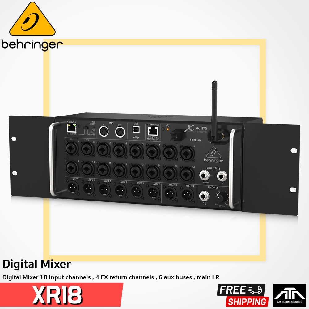 BEHRINGER XAIR 18 XR-18 XR18 New Model 2023 ประกัน บูเซ่ฯ ของแท้ XAir XR18 Digital Mixer XR 18 ...
