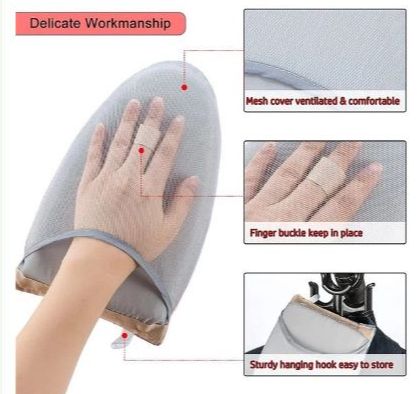ถุงมือรีดผ้า (PRESSING GLOVE) ถุงมือกันความร้อน สําหรับรีดผ้า 1ชิ้น ...