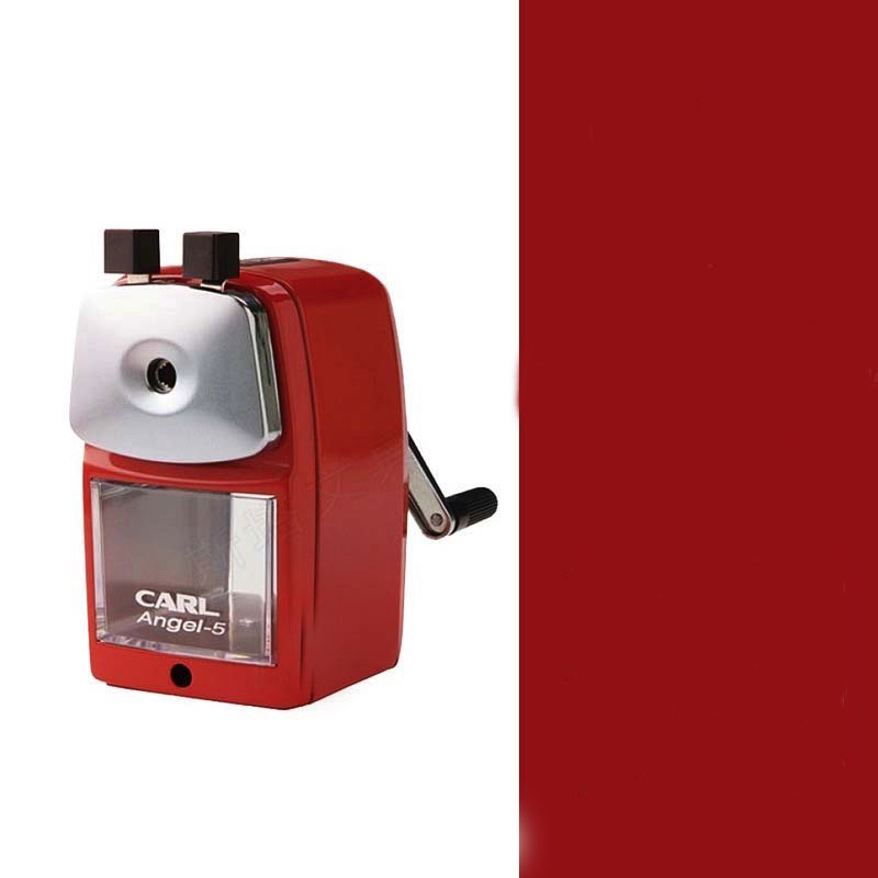 กบเหลาดินสอ Carl Angel-5 เครื่องเหลาดินสอ คาร์ล A5 ตั้งโต๊ะ สีแดงจำนวน ...
