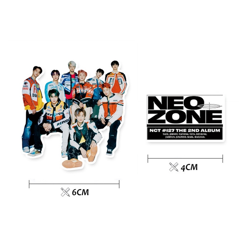 Nct 127 Sticker NCT127 Sticker Pack NEO Zone Waterproof Sticker Kpop ...