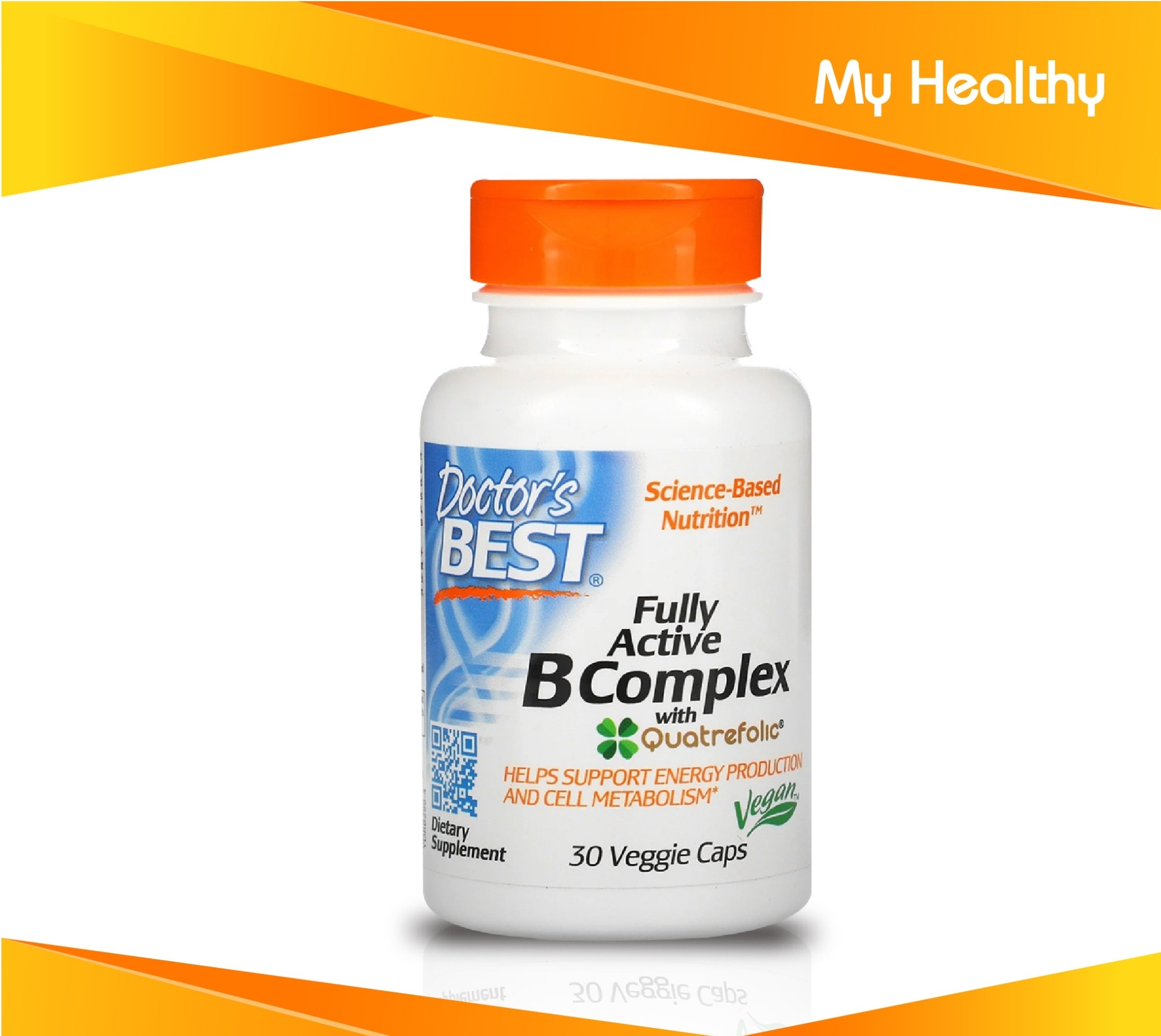 [Exp2024] สำหรับระบบประสาท Doctor's Best Fully Active B12 1,500 mcg 60 ...