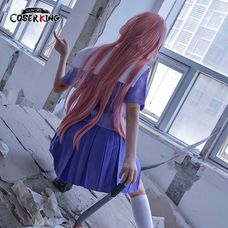 [COSER KING Store] Future Diary Gasai Yuno เครื่องแต่งกายคอสเพลย์ ...