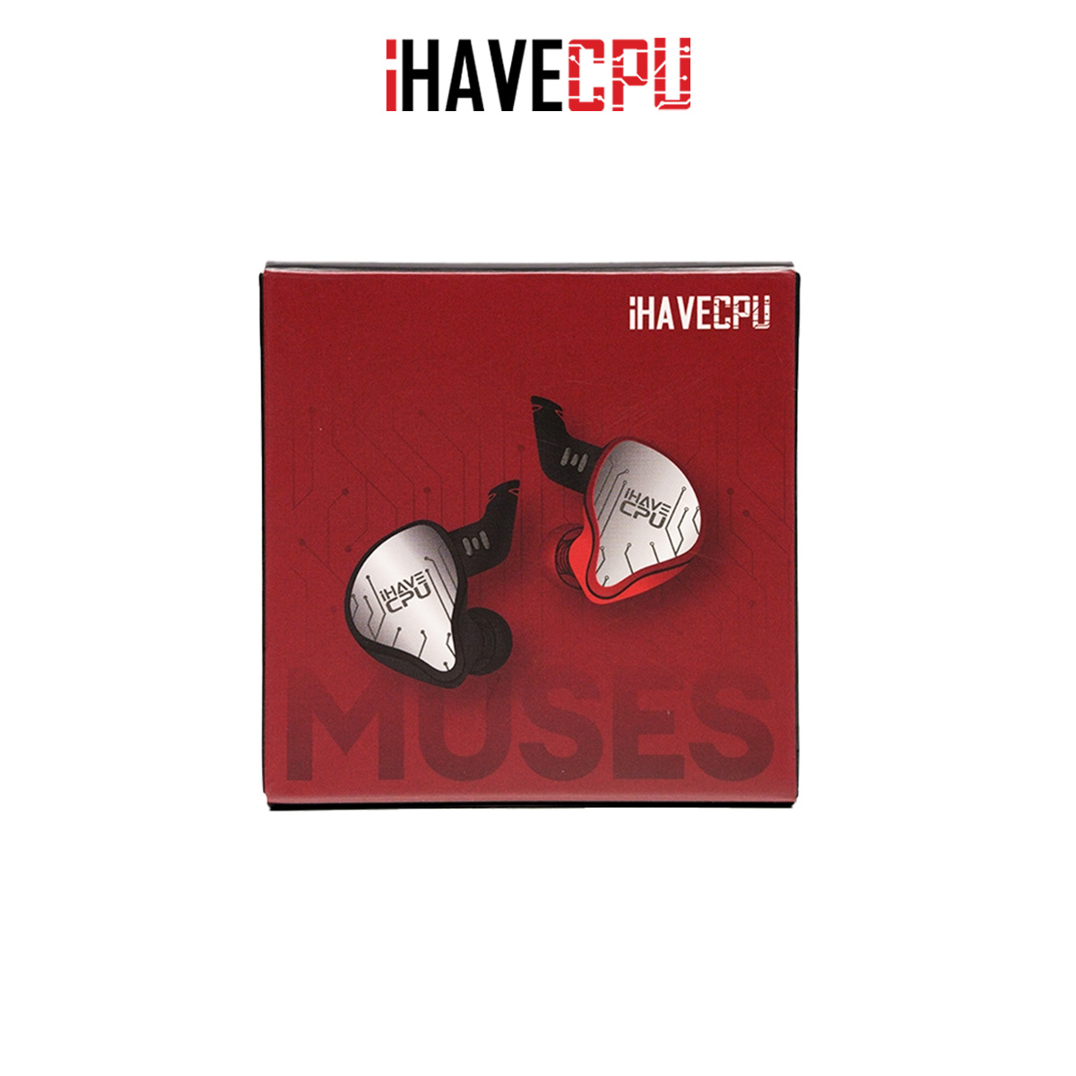 iHAVECPU HEADSET (หูฟัง) iHAVECPU MUSES WITH MIC (BLACK/RED) | Lazada.co.th