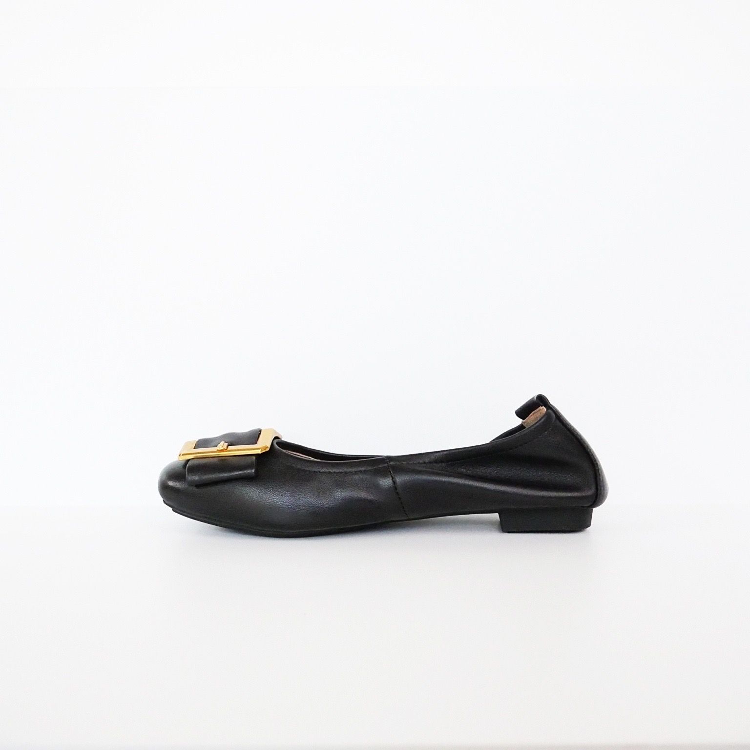 Choushoes รองเท้าหนังแกะ รุ่น Emma ทรง Flats หัวตัด หน้ากว้าง นิ่มใส่ ...