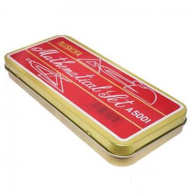 Mathematical Set ชุดเรขาคณิต กล่องเหล็ก #A5001 - OfficeAce - ThaiPick