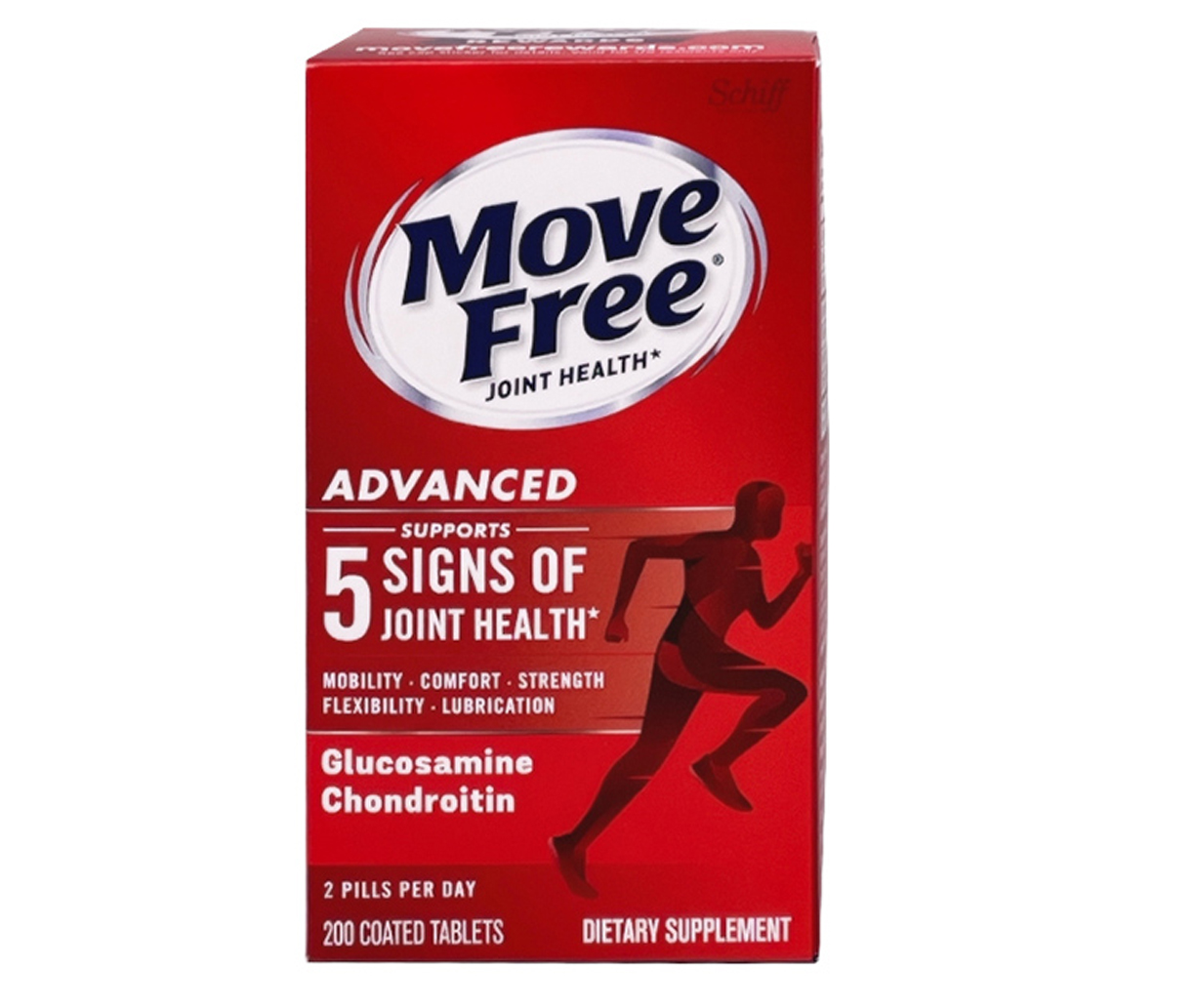 ของแท้ 100%) Schiff Move free Advanced Joint Health 200 เม็ด - EIMY ...