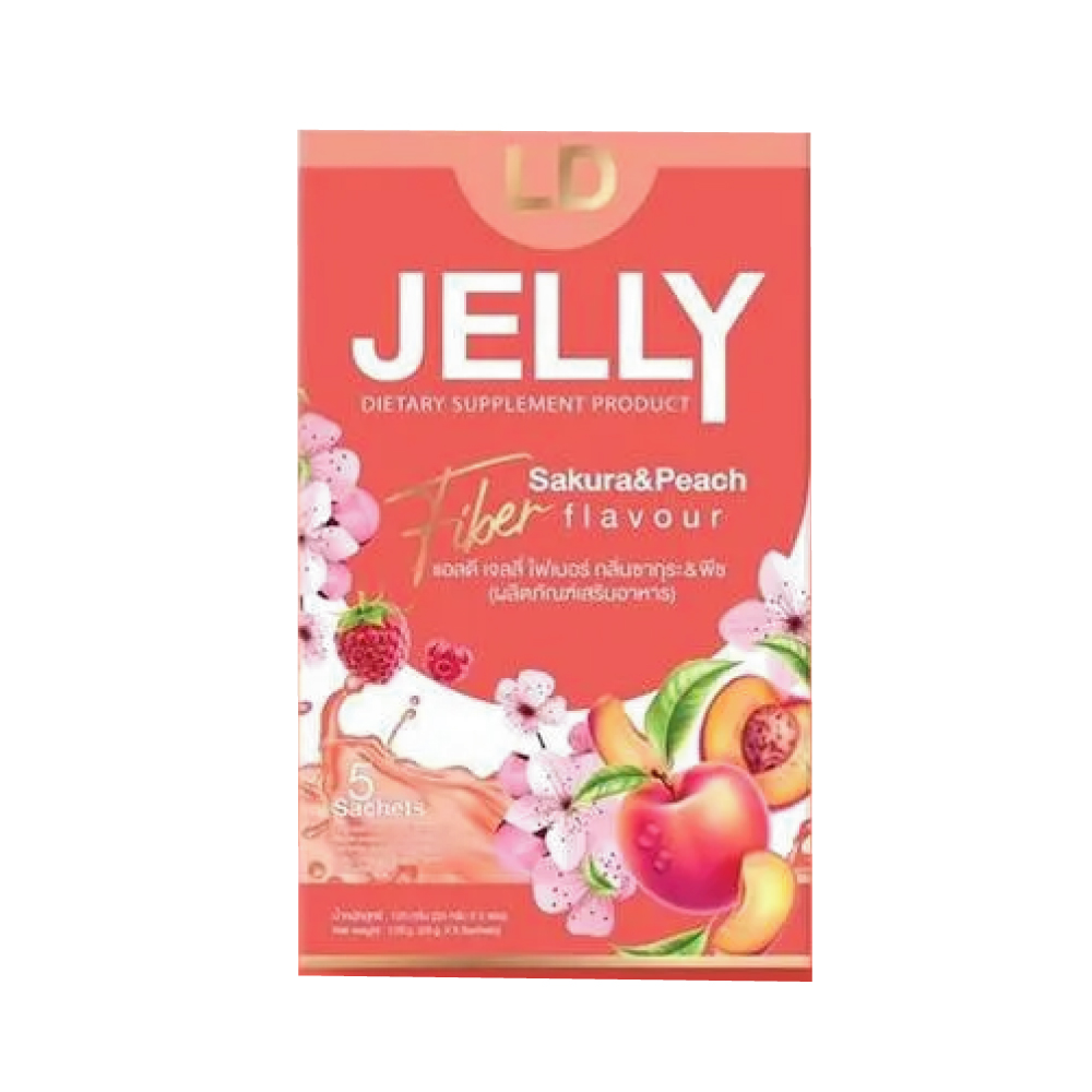 เจลลี่ ไฟเบอร์ ดีท็อกซ์ แอลดี Detox Jelly LD ชำระล้างลำไส้ อร่อย ทาน ...