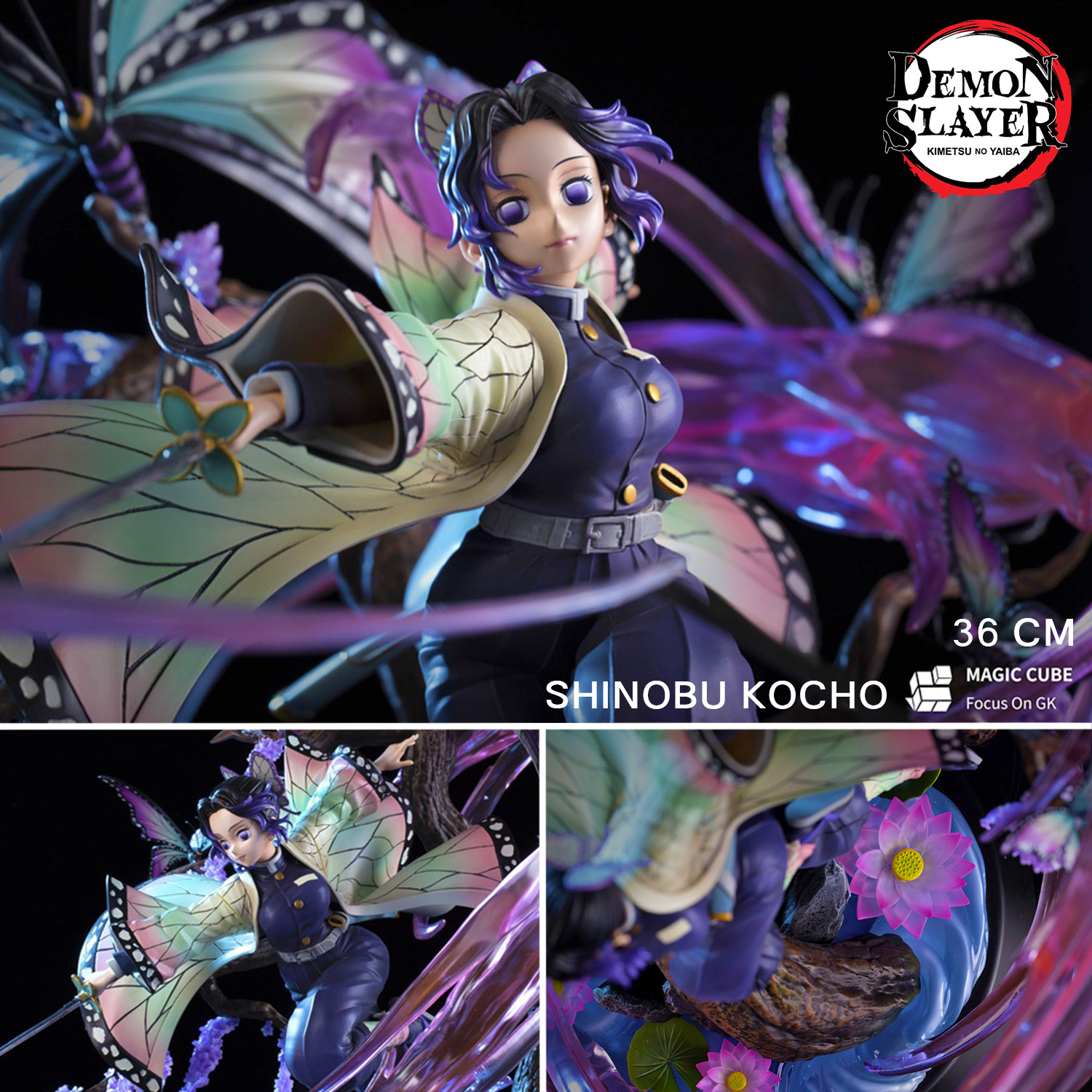 Figure ฟิกเกอร์ Magic Cube Studio จากการ์ตูนเรื่อง Demon Slayer Kimetsu ...