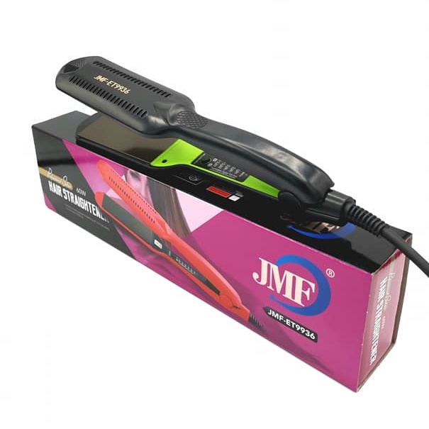 เครื่องหนีบผมตรง รุ่น JMF-9936 หน้ากว้างเป็นพิเศษ ทำให้หนีบผมตรงได้เร็วขึ้น - Family salon shop ...