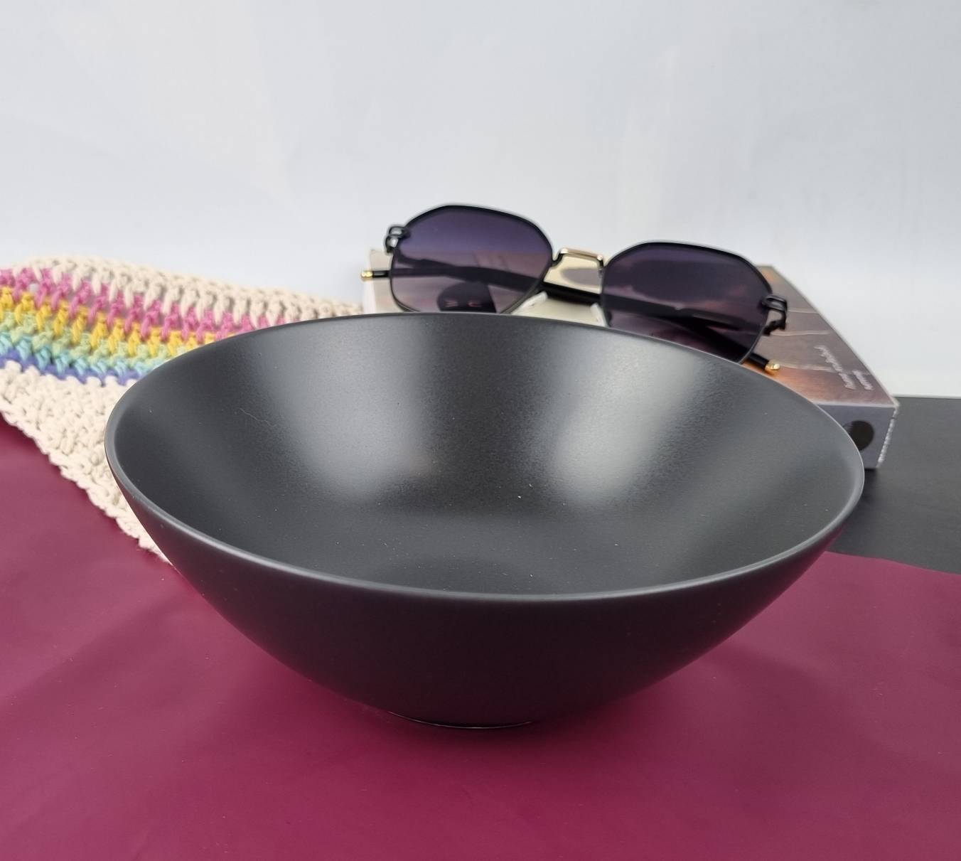 จานเซรามิค จานสีดำเทา จานมินิมอล จาน7.5นิ้ว จาน9นิ้ว จาน10นิ้ว ชาม6.5 ...