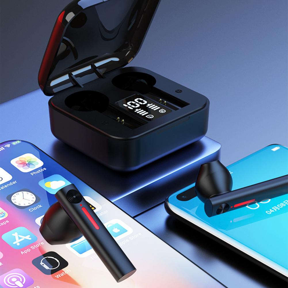 T13 หูฟัง TWS หูฟังบลูทูธ Bluetooth 5.0 หูฟังไร้สาย Battery display ...