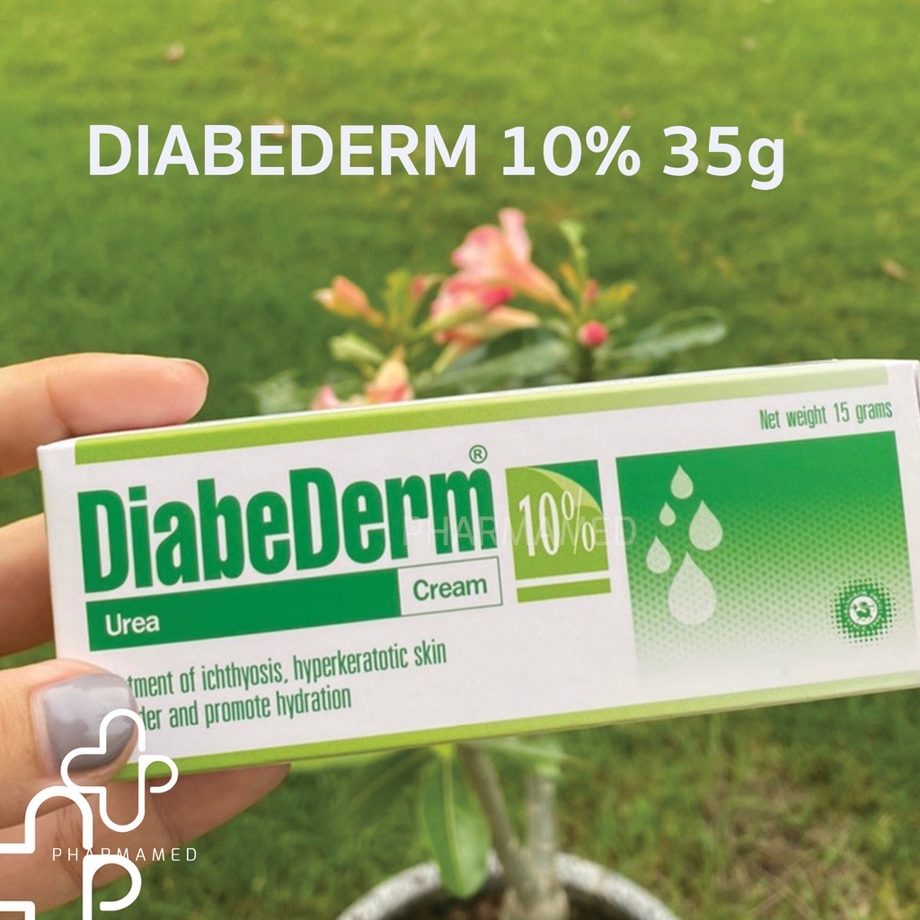 แท้ (พร้อมส่ง) Diabederm ครีมทาผิวแห้ง Urea Cream 10 20 ขนาด 35 กรัม ...