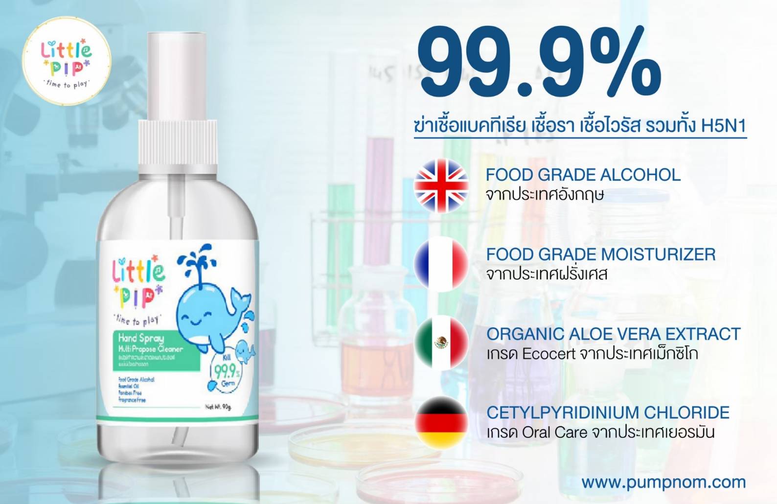 แบรนด์ LITTLE PIP ตั้งใจคิดค้นและพัฒนาสินค้า เพื่อให้ได้สินค้าที่มี ...