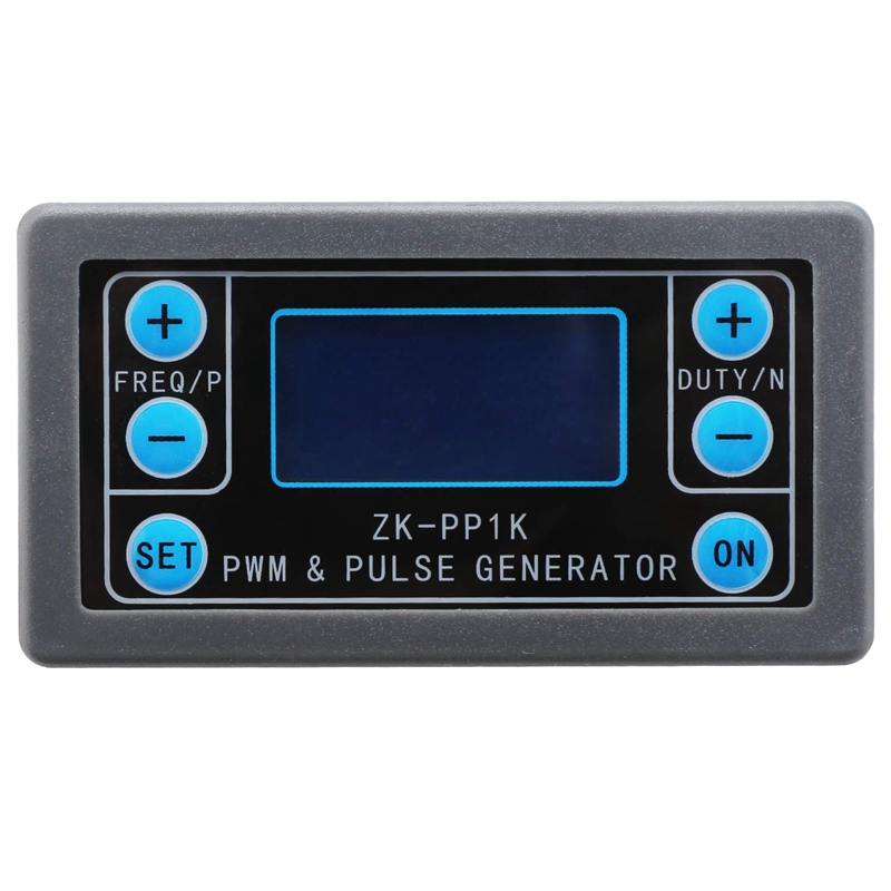 PWM Pulse Generator, Dual Mode Adjustable Function Generator Variable Pulse Width Frequency Duty ...