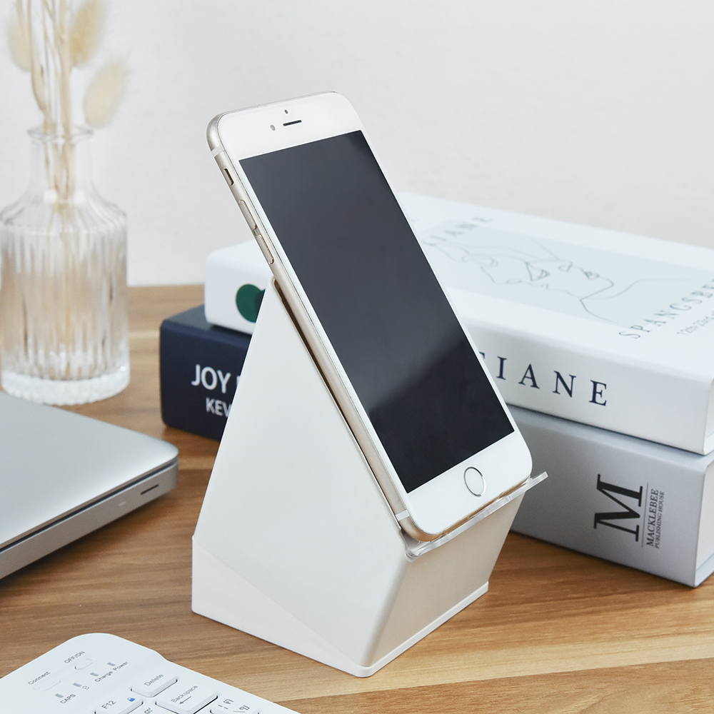 UDEE กล่องทรงเอียงพร้อมตั้งมือถือ กล่องเก็บของทรงเอียง ฐานทำมุมเอียง 20 ...