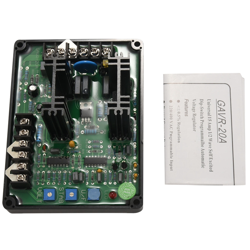 Gavr-20A Av Universal Brushless Automatic Voltage Regulator Module Avr ...