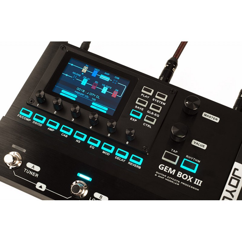 JOYO Guitar Effect มัลติเอฟเฟคกีตาร์ รุ่น GEM BOX III (ดีกว่า Mooer ...