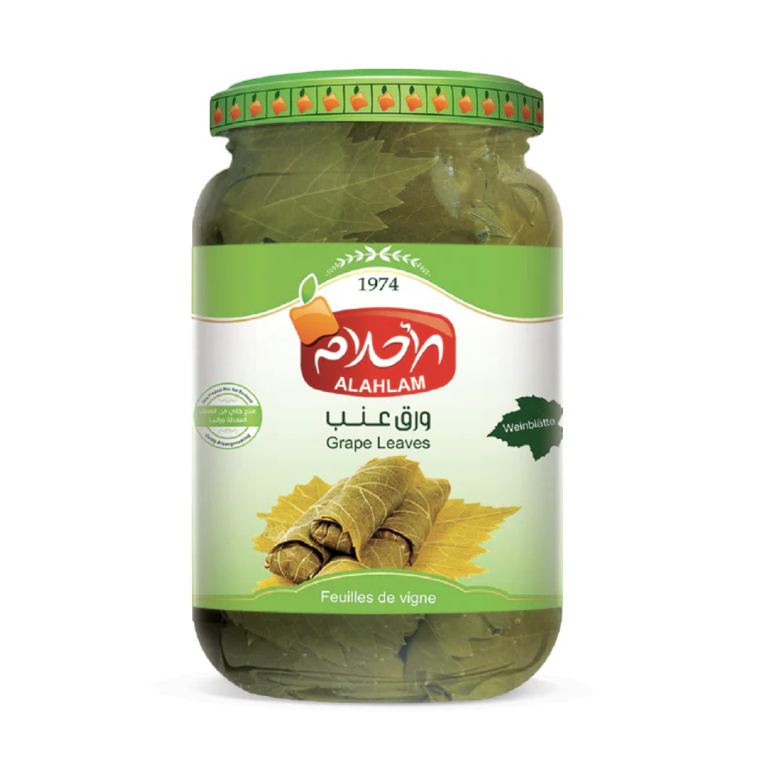 Al Ahlam Grape Leaves 550g ++ อัล อะห์ลาม ใบองุ่น 550 กรัม - Souky ...