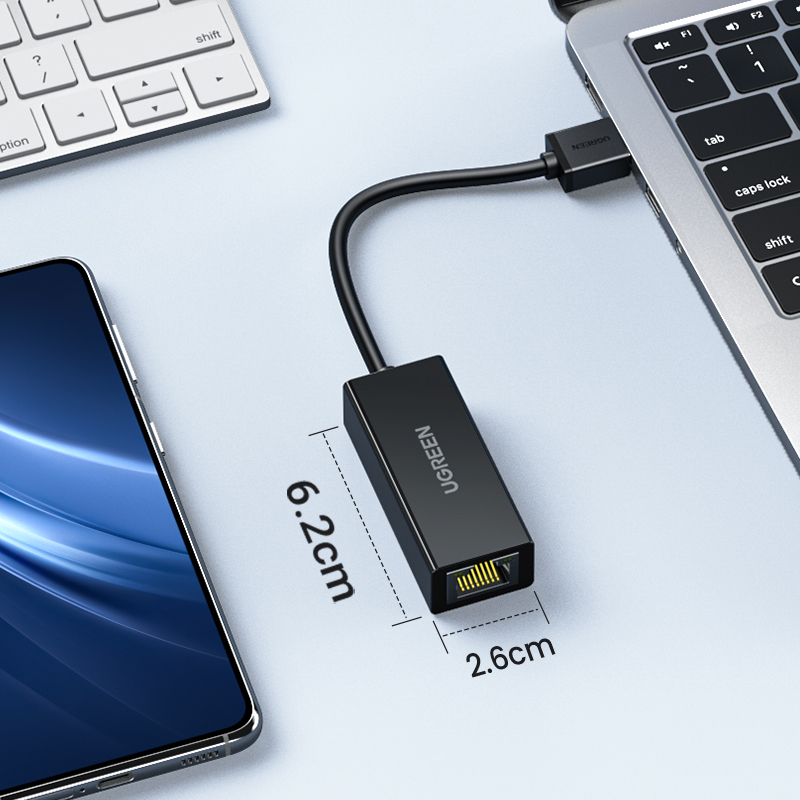 UGREEN USB to Ethernet Adapter for Laptop PC Gigabit USB 3.0 to 10 100 ...