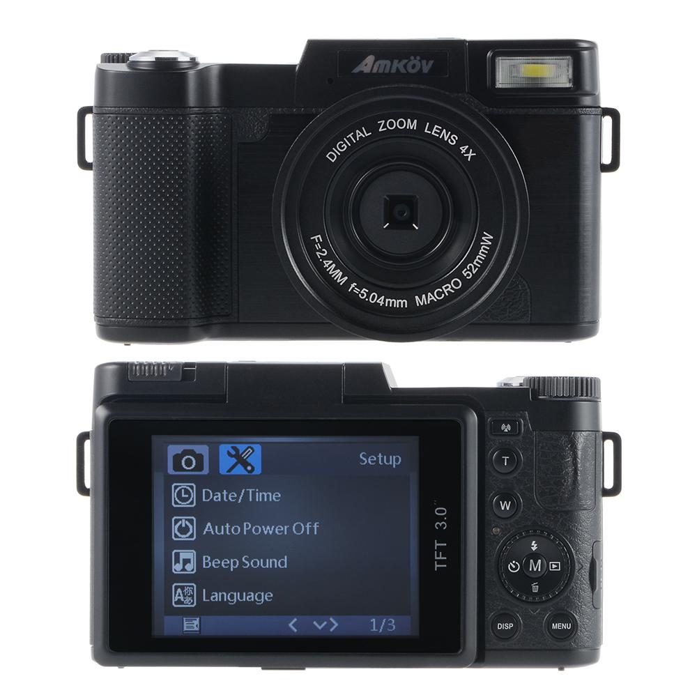 Xcsource กล้องดิจิตอลพร้อมฟิลเตอร์ 3.0 Inch TFT Color LCD Display 24MP ...